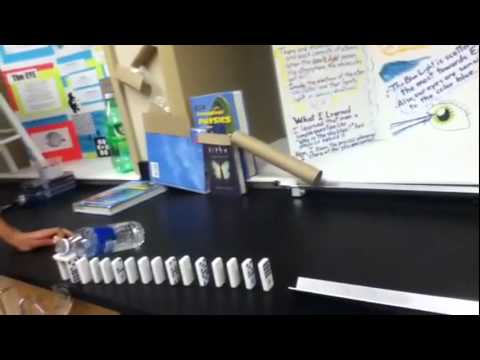 Project:Rube Goldberg Machine with some AP Physics students from ...