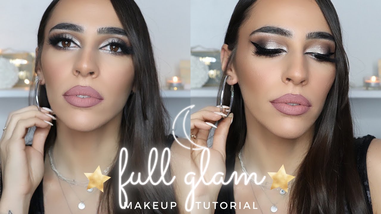 ΤΟ ΜΑΚΙΓΙΑΖ ΜΟΥ ΟΤΑΝ ΔΟΥΛΕΥΑ ΒΡΑΔΥ||FULL GLAM MAKEUP TUTORIAL||MARIANNA ...