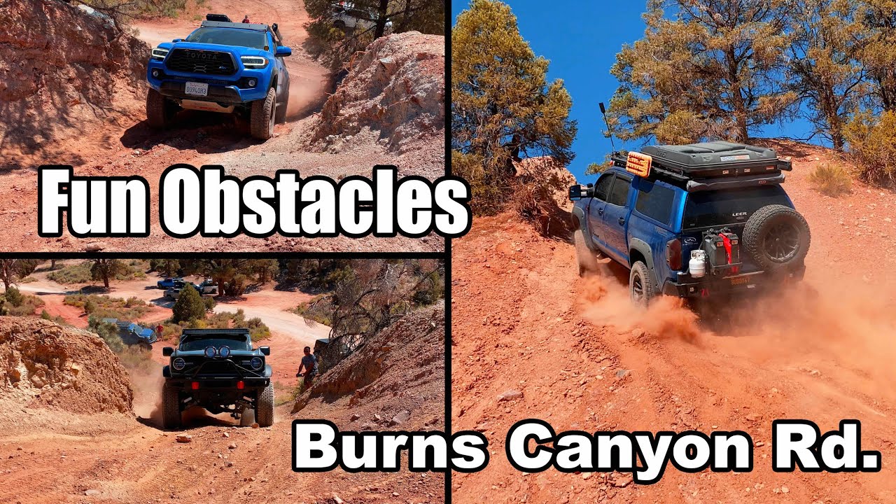Burns Canyon Road - Fun Obstacles to test out your Off-Roading Skill ...