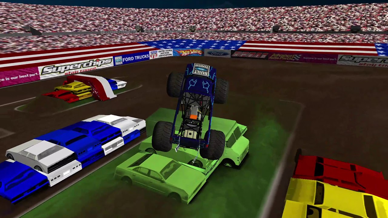 ROR Monster Jam Blue Thunder Fs @ World Finals 6 (R.I.P Tony Farrell ...