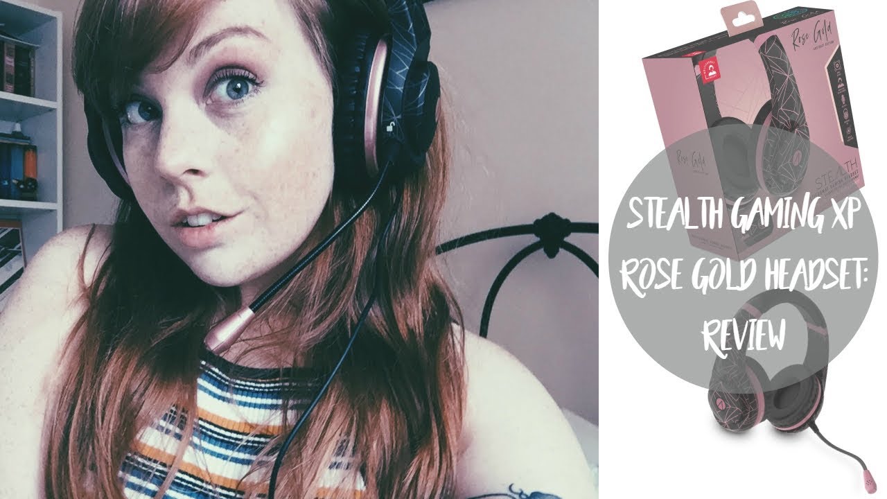 STEALTH Gaming XP Rose Gold Abstract Headset: Review! - YouTube