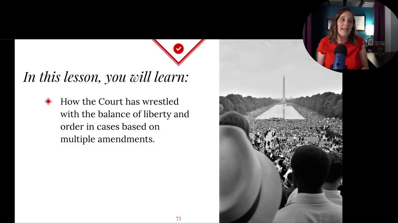 Topic 3.6 - Amendments: Balancing Individual Freedom with Public Order ...