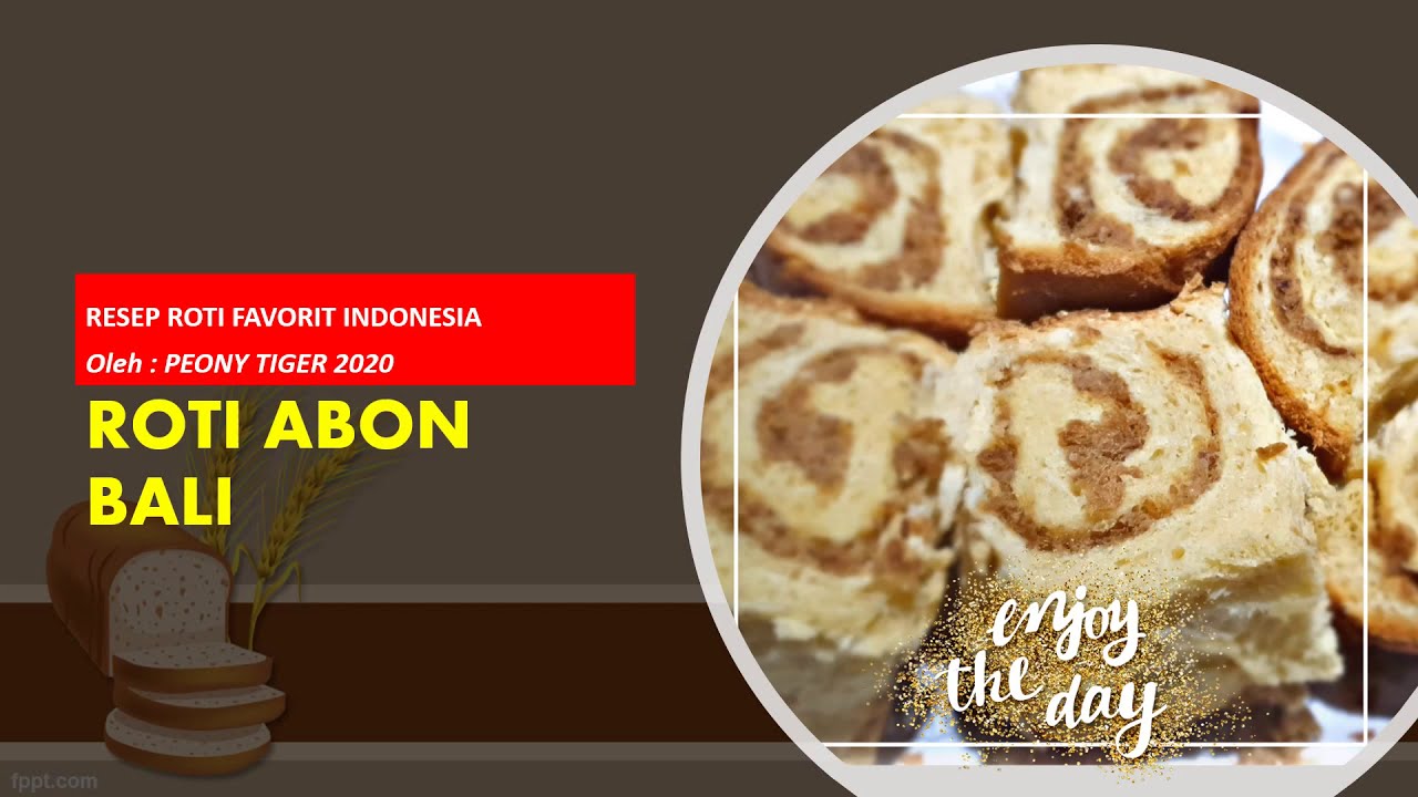 Indonesian Bread Recipe : Balinese Floss Bread (Roti Abon Bali) - YouTube