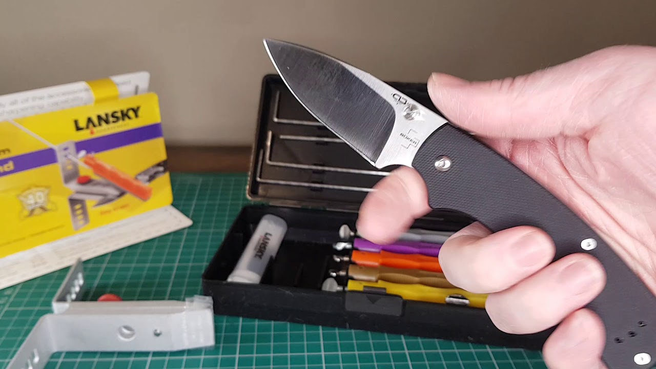 Lansky deluxe diamond sharpening system - First impressions from a ...