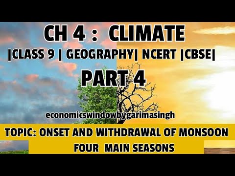 Climate Chapter 4 Geography|Class 9th CBSE Geography SST NCERT|Chapter ...