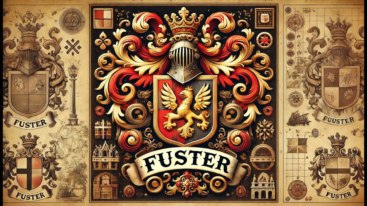 Apellido Fuster: Origen, Historia y Significado | Escudo de Armas y ...