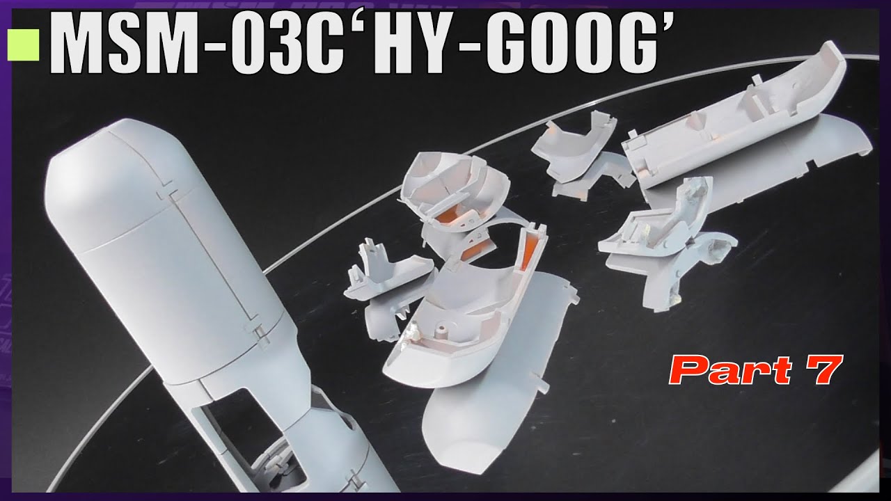 【ガンプラ】電飾とチラ見えディティールで魅せるHGUCハイゴッグ Part 7 BANDAI HGUC HY-GOGG 【Imaginary Dock】 - YouTube