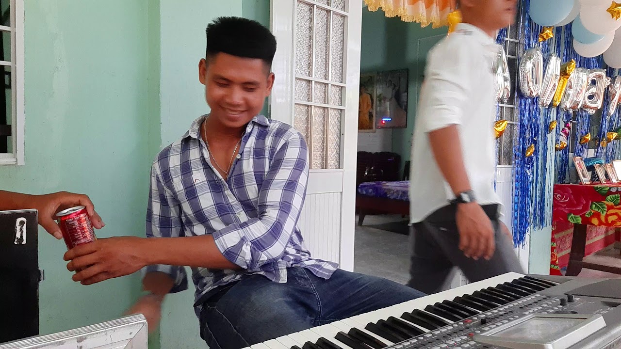 Lk rom vong khmer 2020/pray chop-vinh châu-soc trăng/may organ - YouTube
