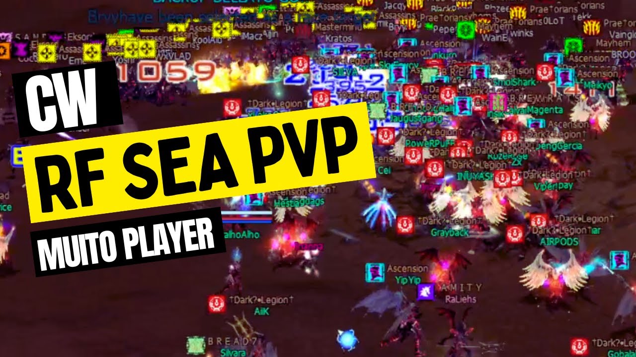 CW RF ONLINE SEA PVP - YouTube