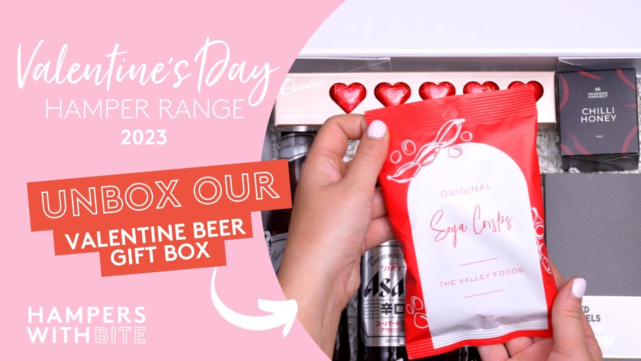 Valentine Beer Gift Box I Valentine's Day Hampers 2022 I Hampers With ...