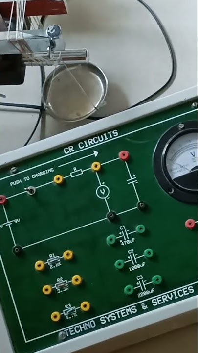 LCR circuit experiment video - YouTube