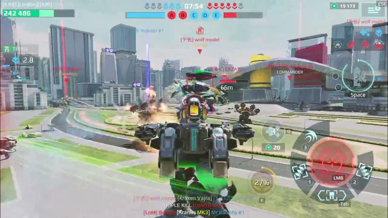 War Robots Beacon Bash good team work - YouTube