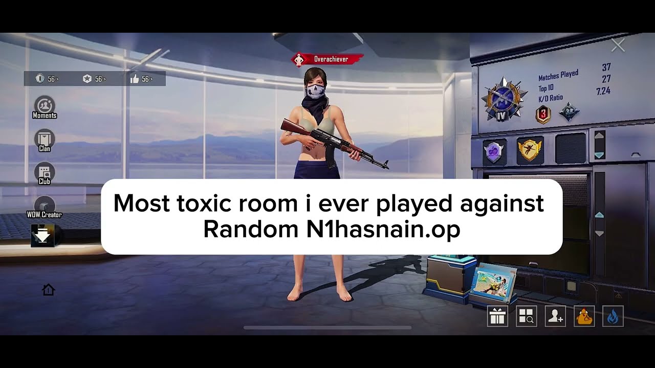 Most Toxic room against toxic player / should i win / iphone 13 - YouTube