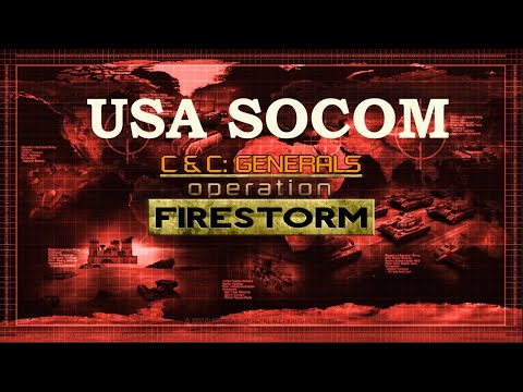 Command & Conquer TM Generals Zero Hour Operation Firestorm USA SOCOM ...