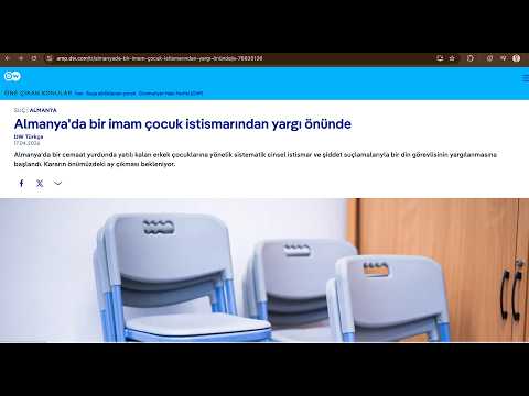 ALMANYA’DA GÜNDEM OLAN DAVA: 8 ÇOCUĞU İLGİLENDİREN İSTİSMAR İDDİALARI