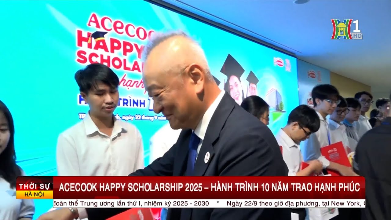 Acecook Happy Scholarship 2025 | Hành trình 10 năm trao hạnh phúc - YouTube