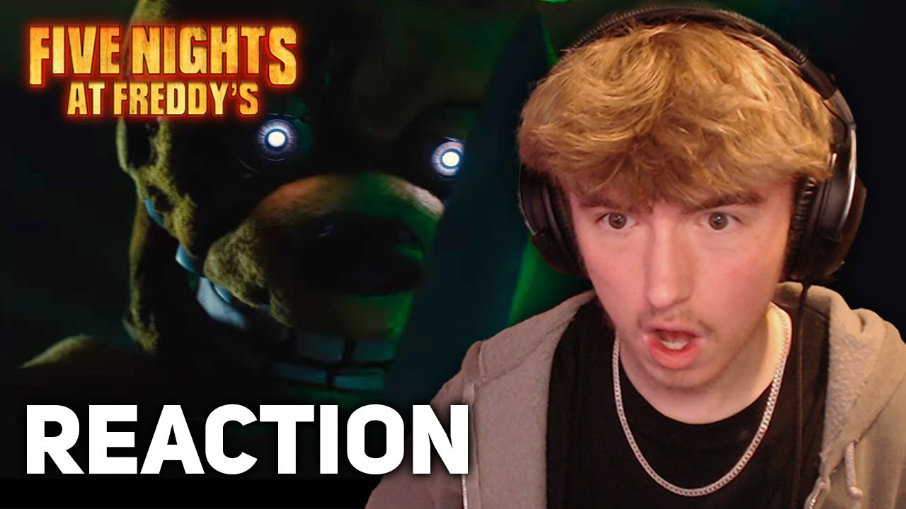 FIVE NIGHTS AT FREDDYS Official Trailer | Reaction & Analysis! - YouTube