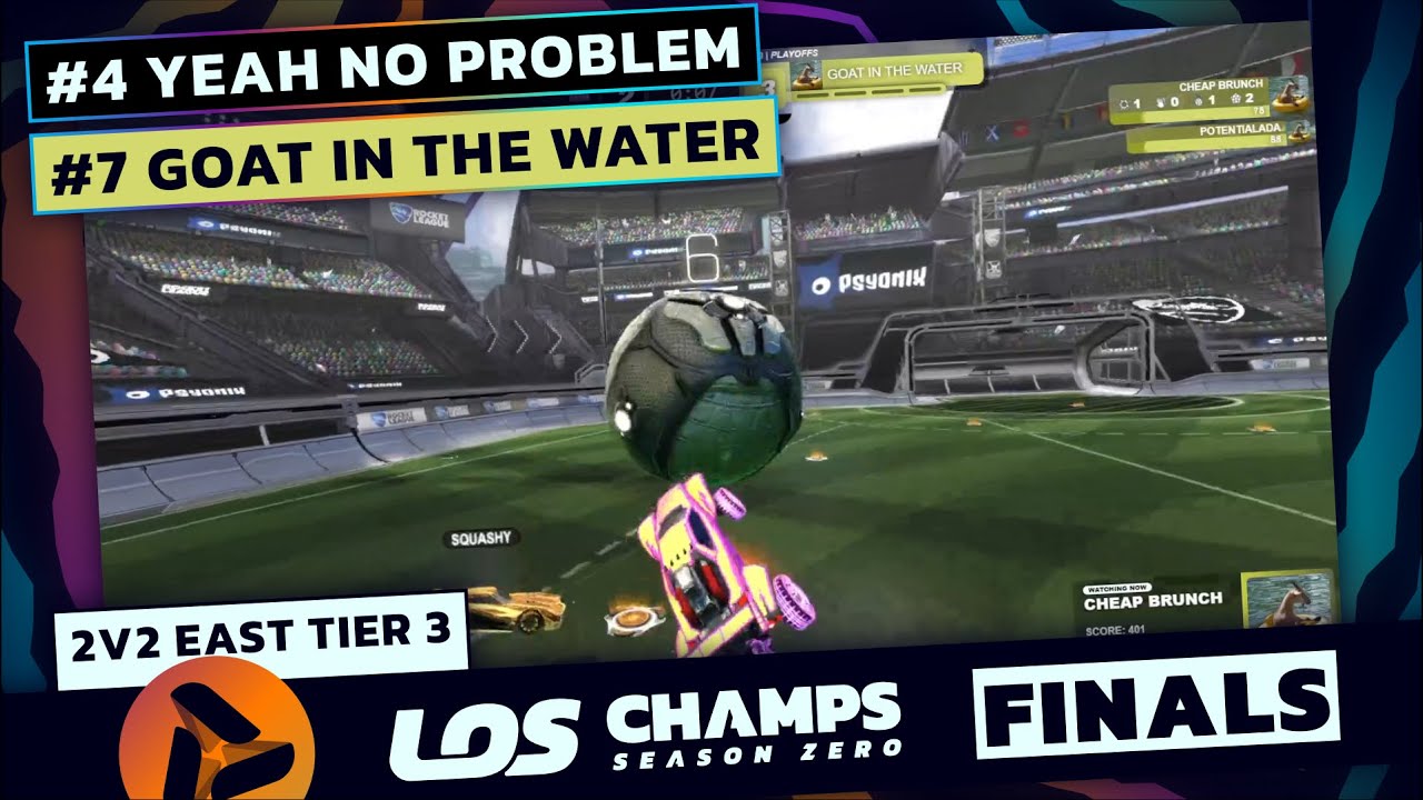#4 Yeah No Problem vs #7 Goat in the Water | 2v2 East Tier 3 | Playoffs ...