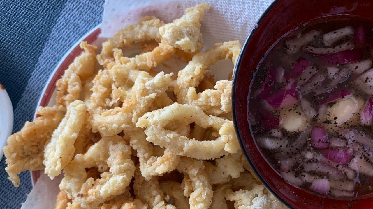 How to make crispy Calamari!😋 - YouTube