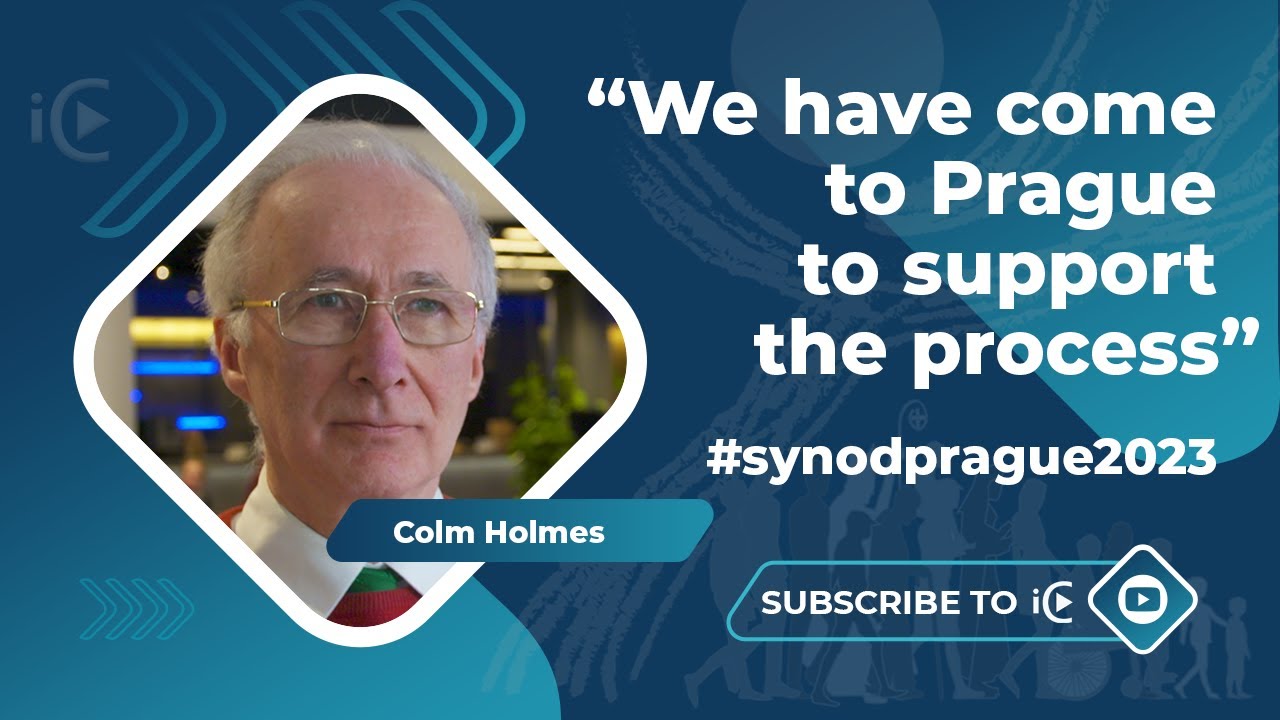 "We have come to Prague to support the process" - Colm Holmes # ...
