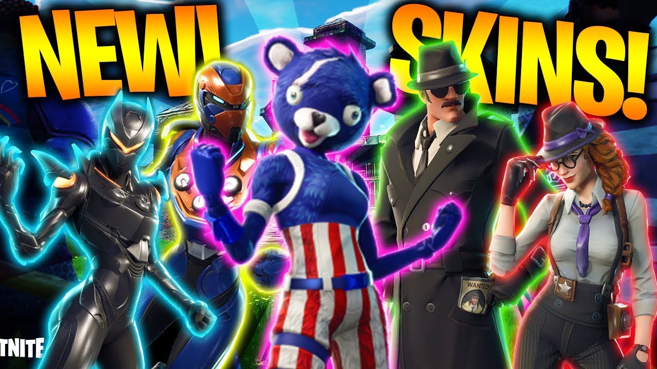 the NEW FORTNITE SKINS! - Omega, Detective, Iron Man! (BEST SKINS EVER ...