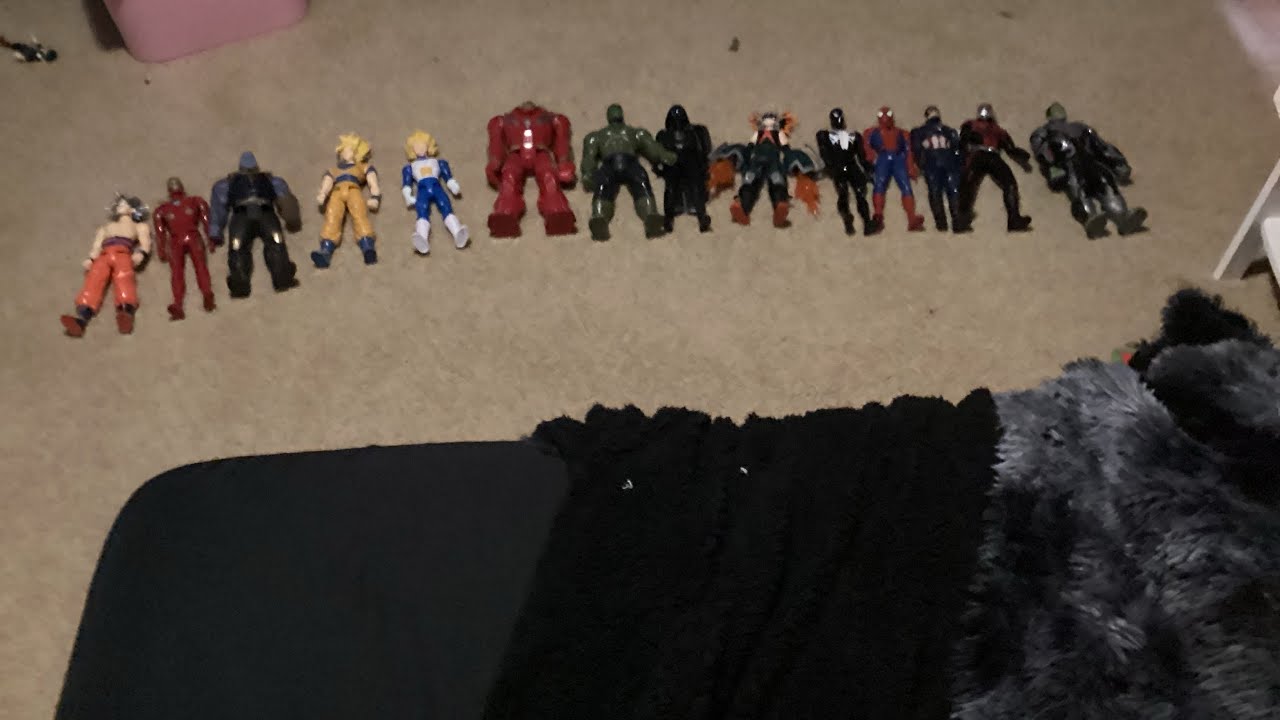 All my big characters strongest to least strongest - YouTube