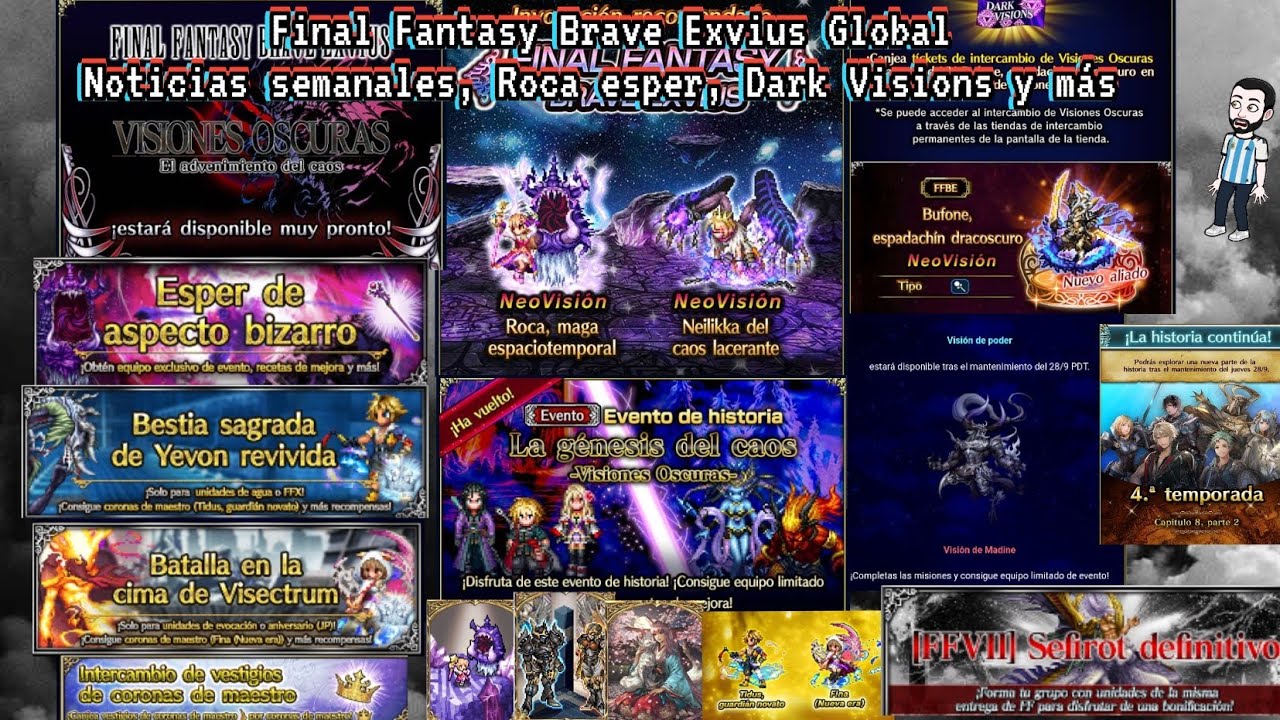 FFBE Global - Noticias semanales: Roca Esper para CoW?, Dark Visions ...