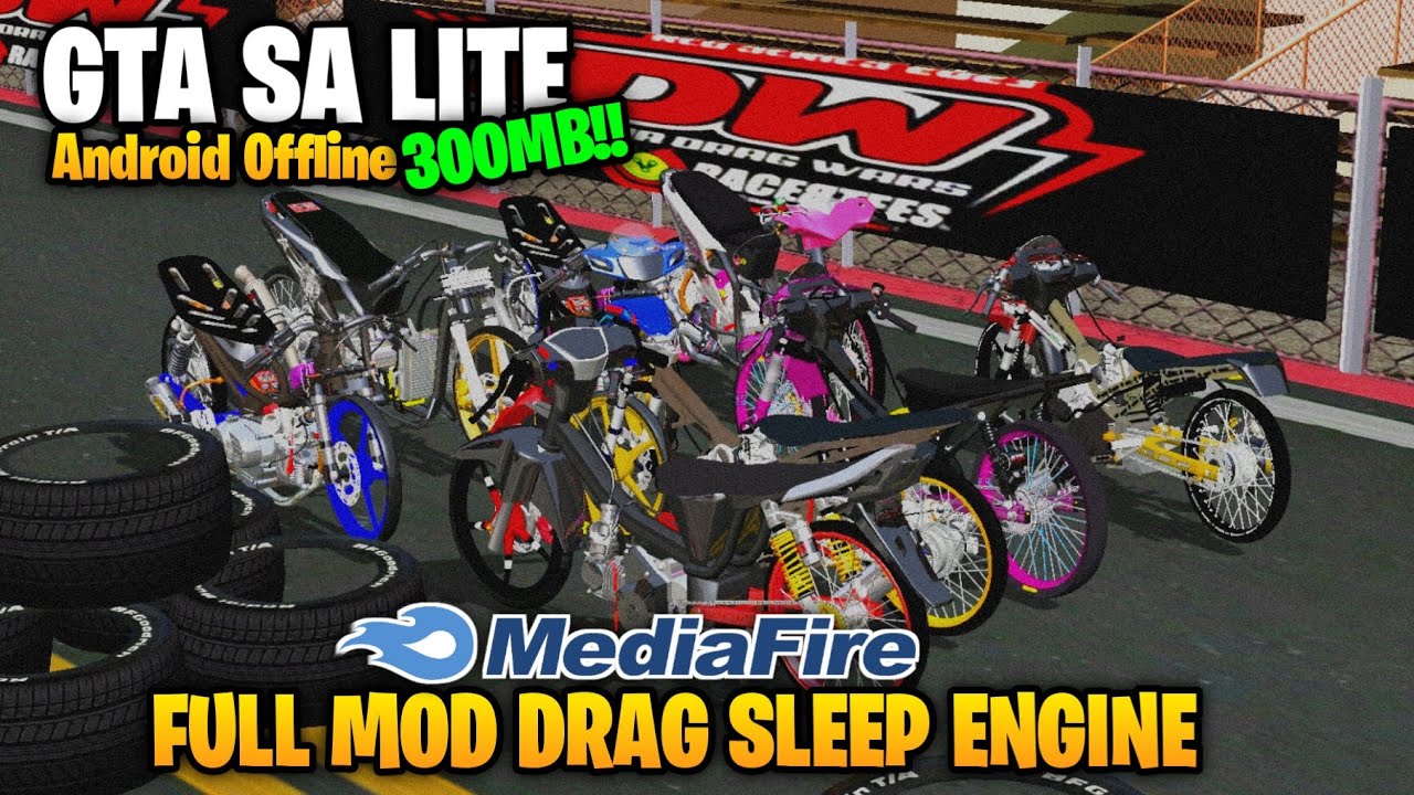 GTA SA LITE FULL MOD DRAG SLEEP ENGINE OFFLINE Di ANDROID - YouTube