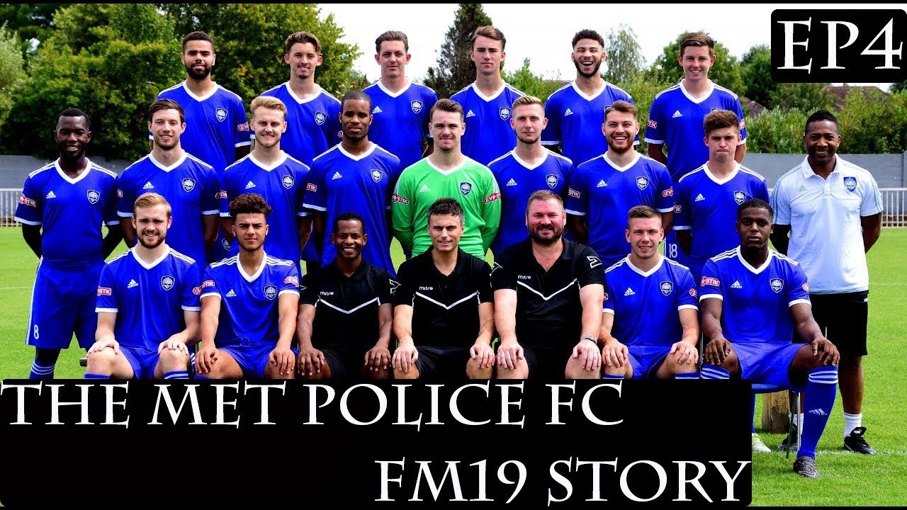 Football Manager 2019-Met Police FC-EP4- In Trouble Already-FM19 Road ...