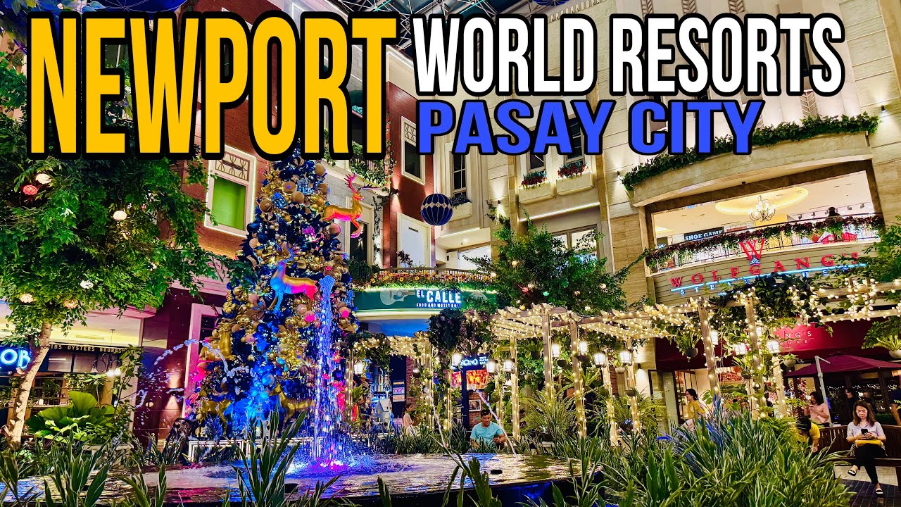Newport World Resorts Pasay City Tour | Manila’s Premier Casino ...
