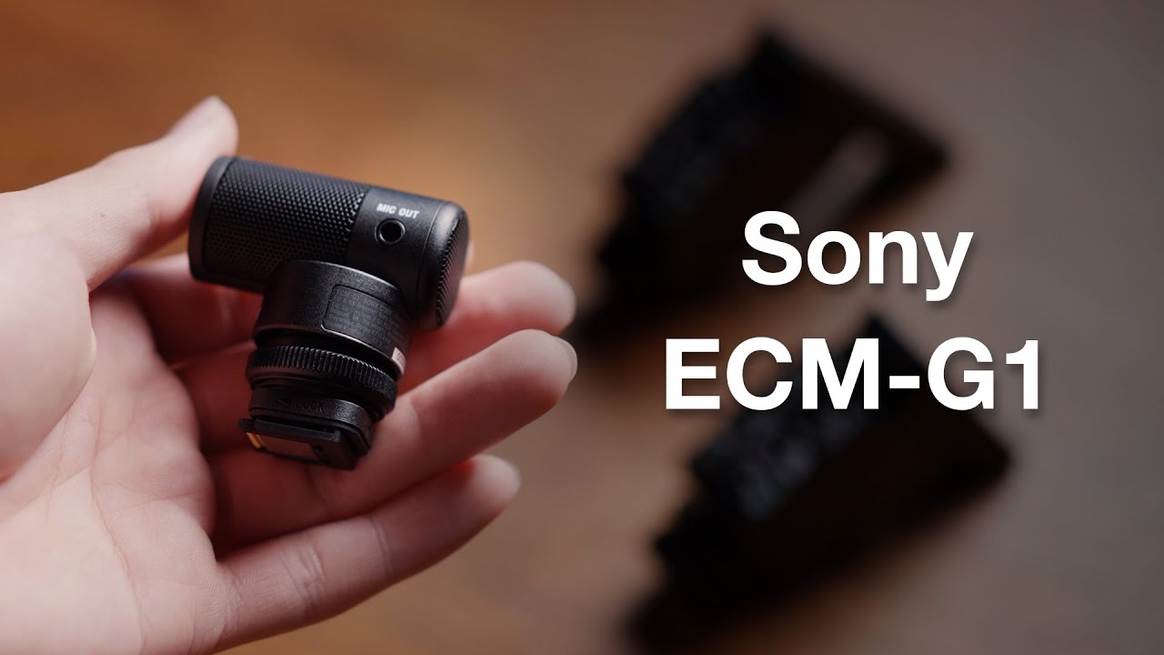 Sony's TINY MI Shoe Mic - Sony ECM-G1 Outdoor Review - YouTube
