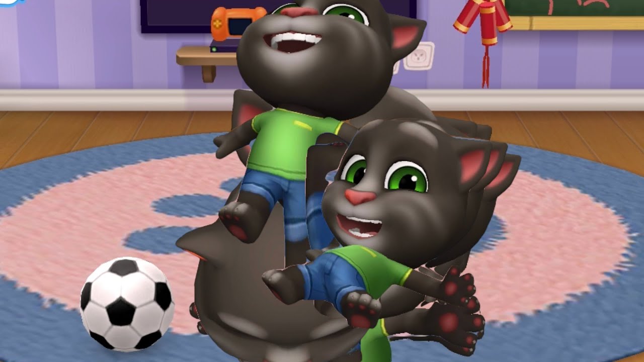 +1 Talking Tom Soccer ball every 1 seconds - YouTube