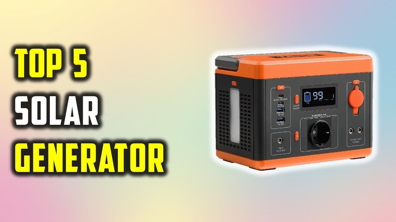 BEST Solar Powered Generator On Aliexpress | Top 5 Solar Powered ...