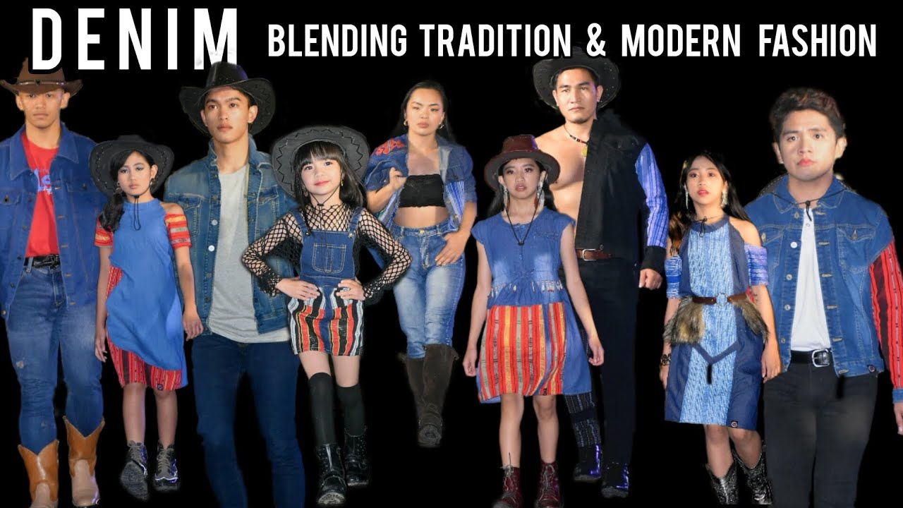 DENIM ACCENTED WITH INABEL | Cordilleran Inabel Fashion Show - YouTube