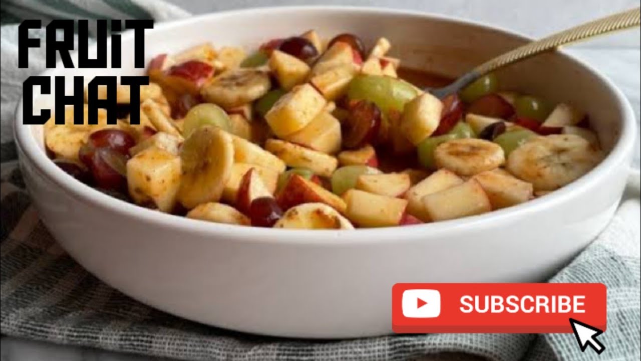 Yummy Fruit chat Recipe By Kitchen With Nazia Yousaf 😋 - YouTube
