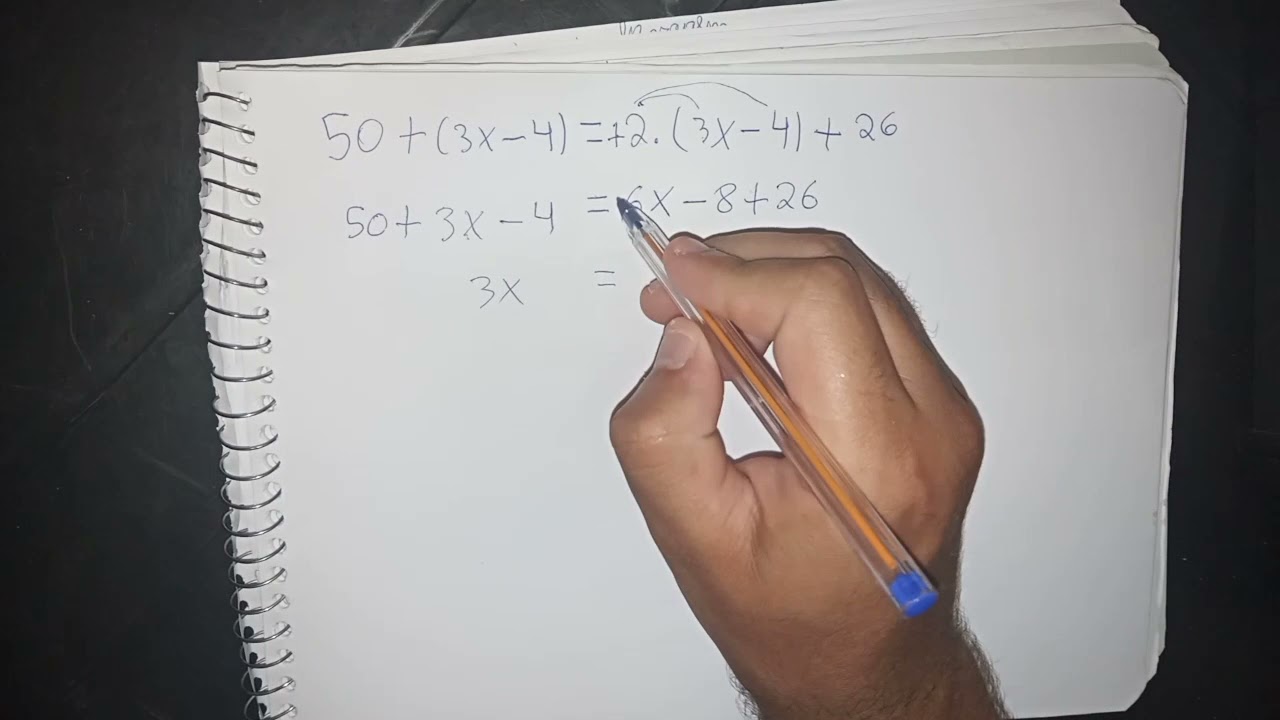 Determine O Valor De X Na Equa o A Seguir Aplicando As T cnicas