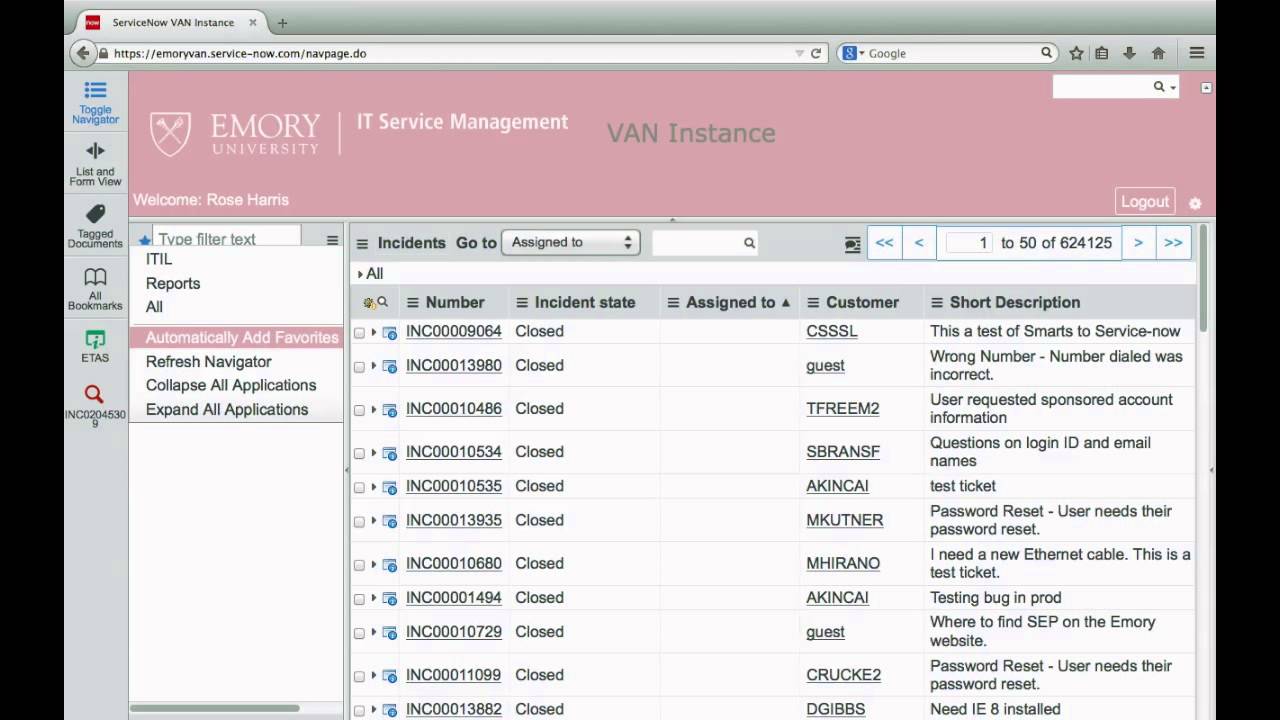 ServiceNow Training #1: Navigation Tips - YouTube