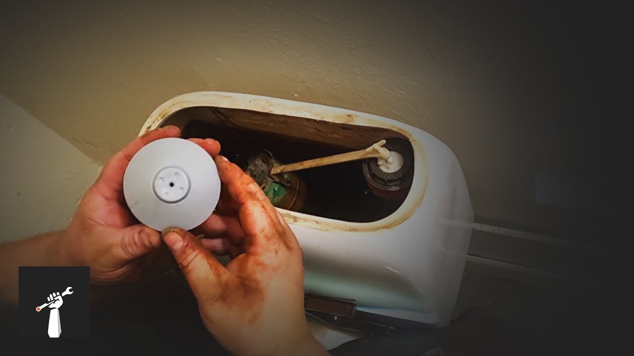 Hur man byter ventilboll på en läckande Gustavsberg toastol - YouTube