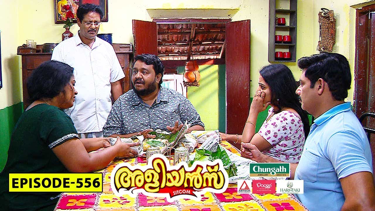 Aliyans - 556 | പൊതിച്ചോറ് | Comedy Serial (Sitcom) | Kaumudy - YouTube
