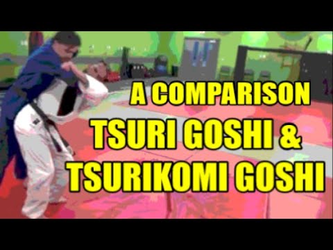 TSURI GOSHI & TSURIKOMI GOSHI A COMPARISON - YouTube