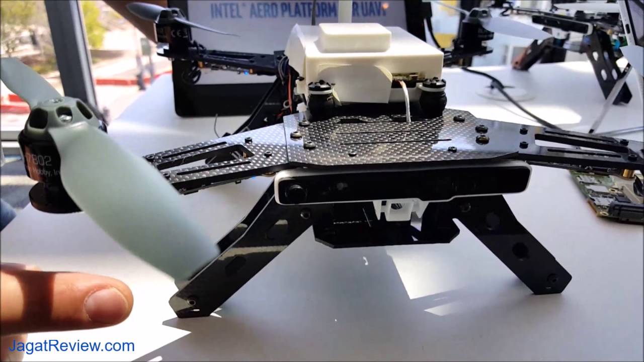 Teknologi Drone Intel - YouTube