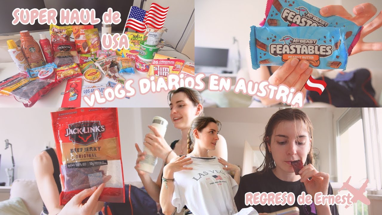 MI VIDA EN AUSTRIA 🇦🇹 SUPER HAUL de USA 🇺🇸 + REGRESO de ERNEST ️ | VLOG #78 - YouTube