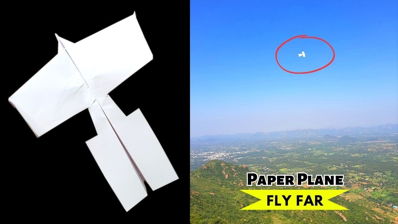 How to Make Powerful Notebook flying airplane, paper plane ,new paper ...