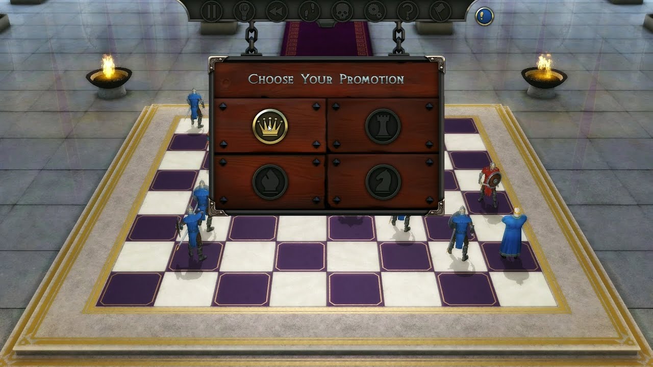 4K BATTLE CHESS GAMES OF KINGS I INCRIDIABLE JOURNEY PAWN TRANSFORM IN ...