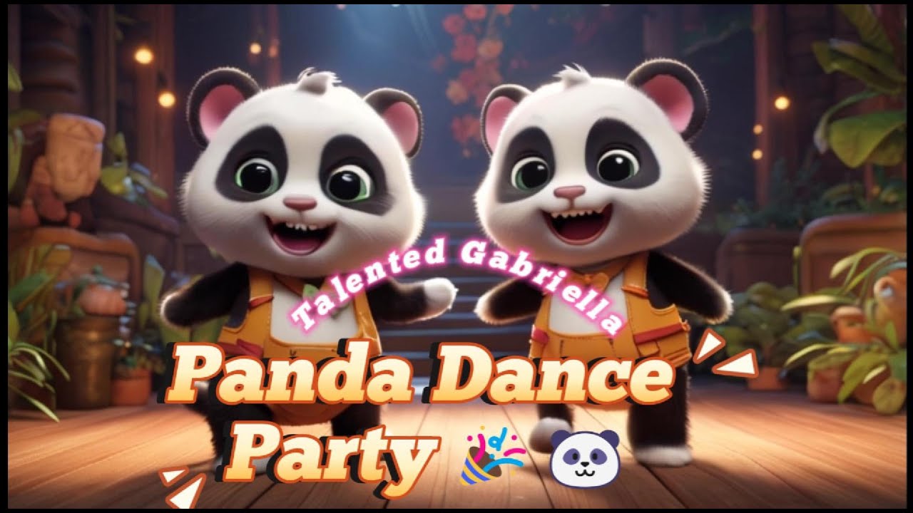 🎶Panda Dance Party 🎉🐼🎶 [3D Animation] [Kids Song]🎶 - YouTube