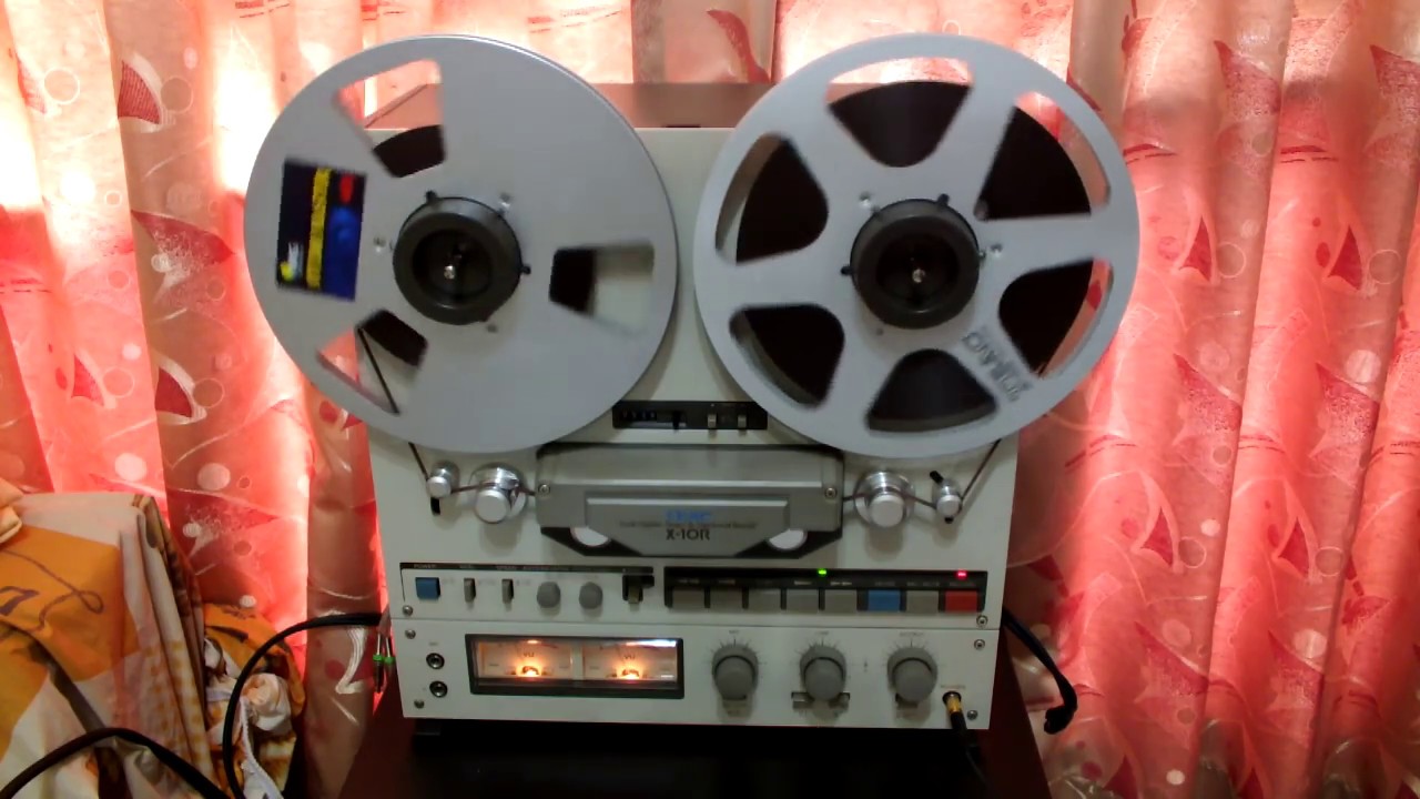TEAC X-10R Open Reel to Reel Deck Recording Demo - YouTube