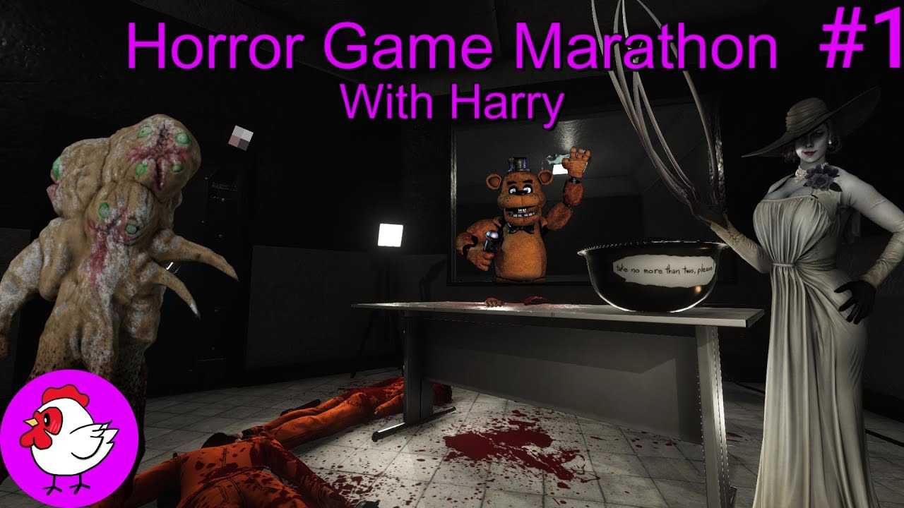 Horror Game Marathon with Harry, #1 - YouTube