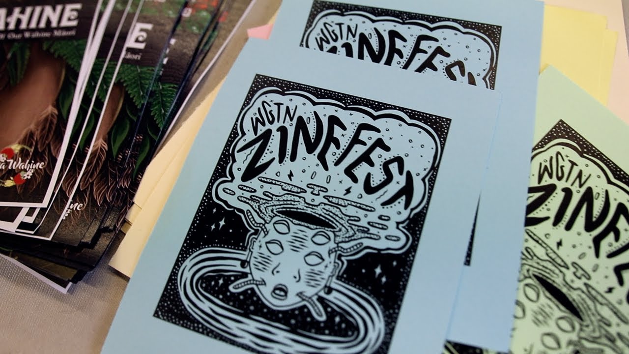 Winter Zine Market [Wellington Zinefest 2019] - YouTube