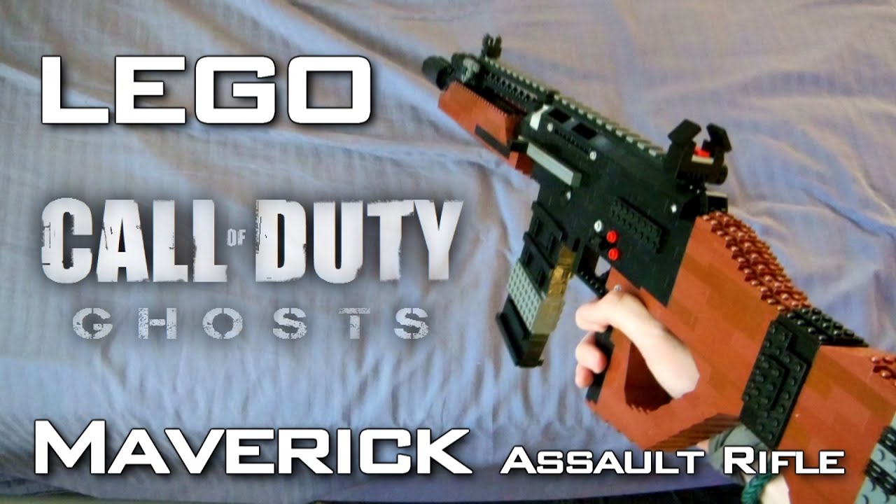 Call Of Duty: Ghosts: LEGO Maverick (Assault Rifle) - YouTube