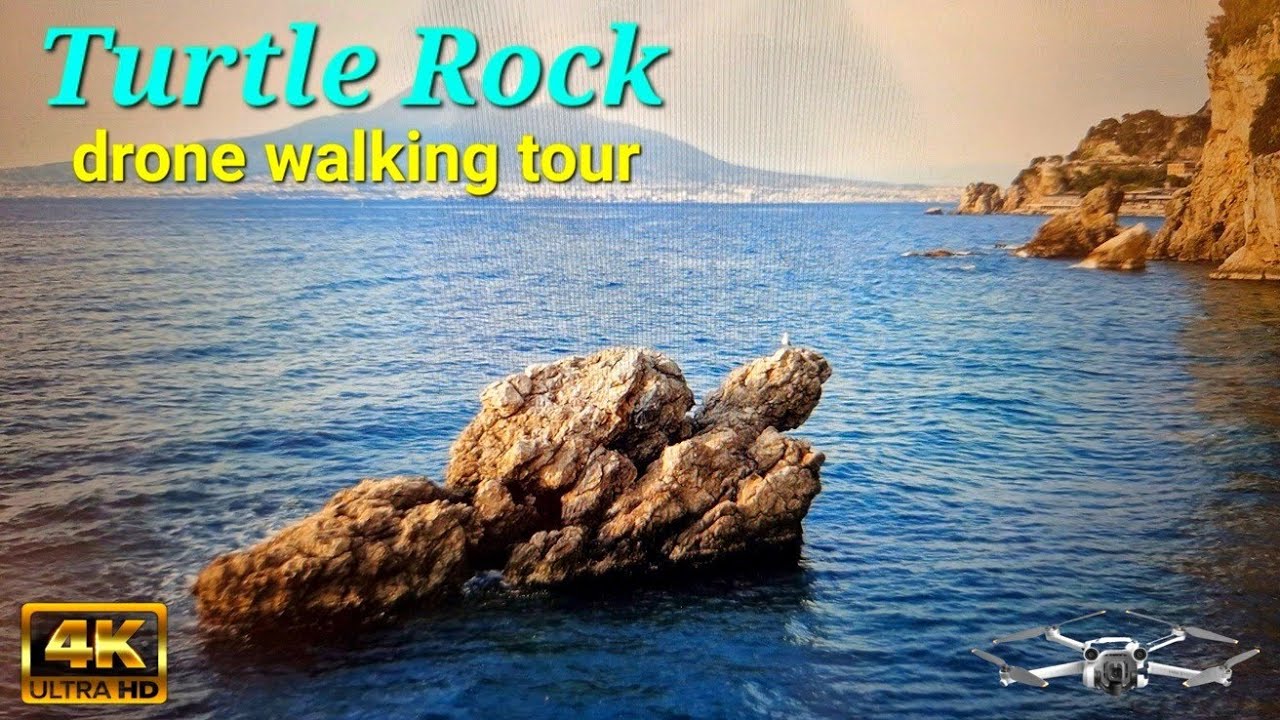 TURTLE ROCK 🇮🇹 [ 4K HDR] Drone Walking Tour #travel #italy #dronevideo ...